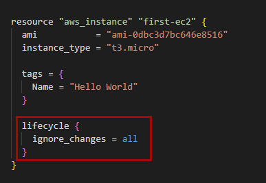 Resource Behavior | learning-terraform